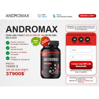 Andromax-revision-legitimo-costo-capsulas-beneficios-Donde conseguir en ...